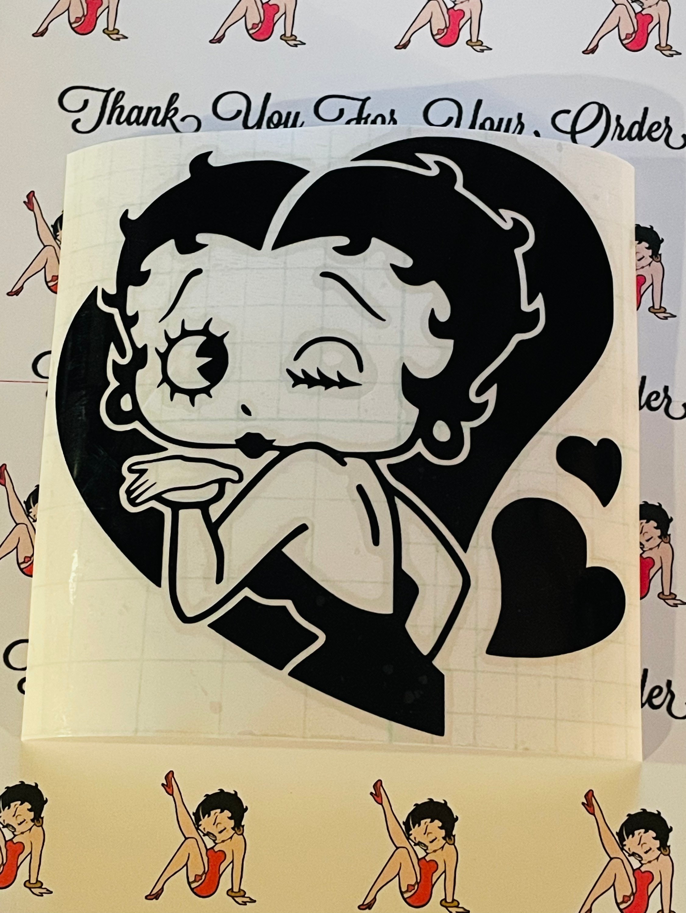 Betty Boop Decal #9 - Etsy