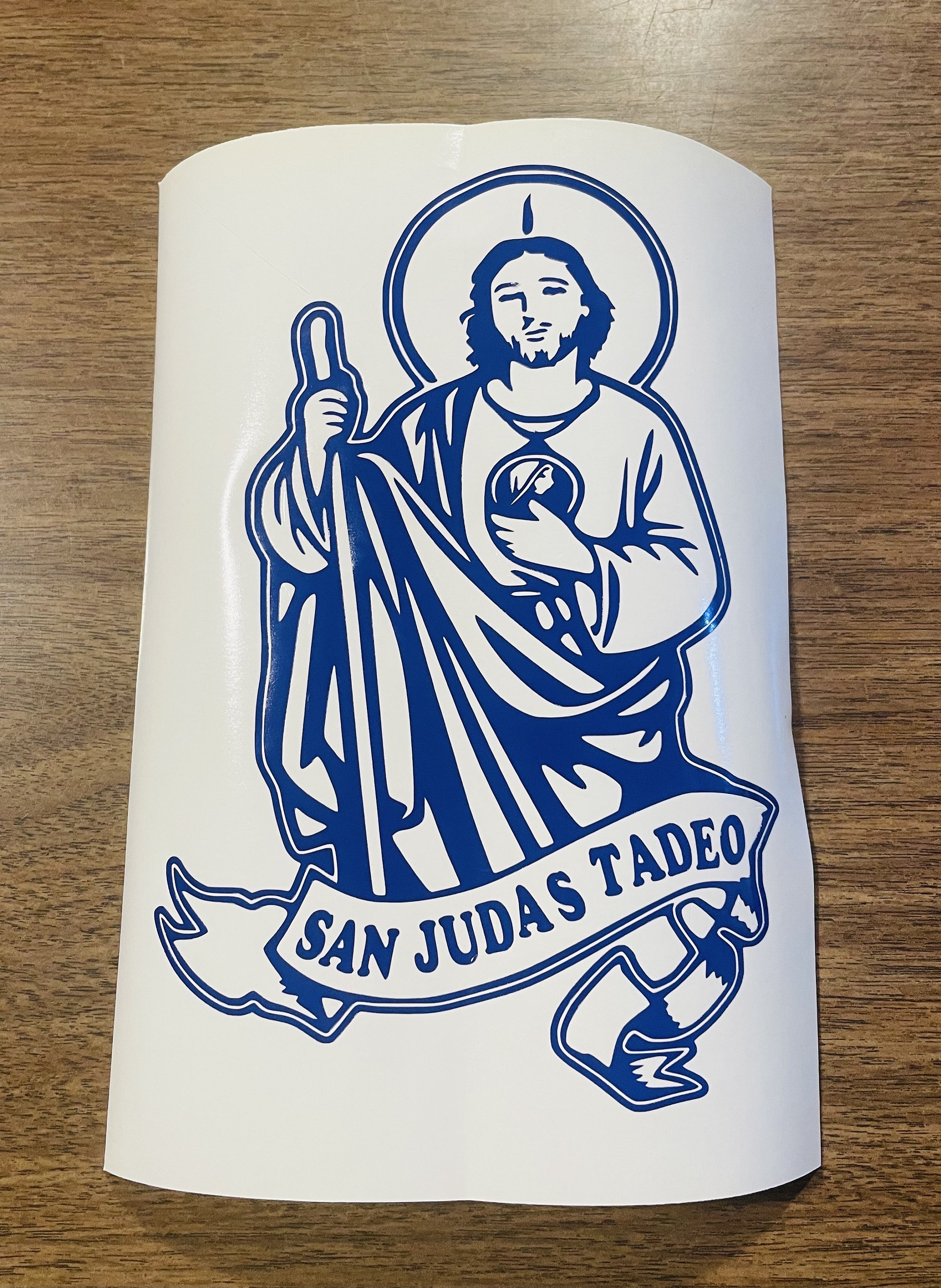 San Judas Tadeo Decal 1 - Etsy