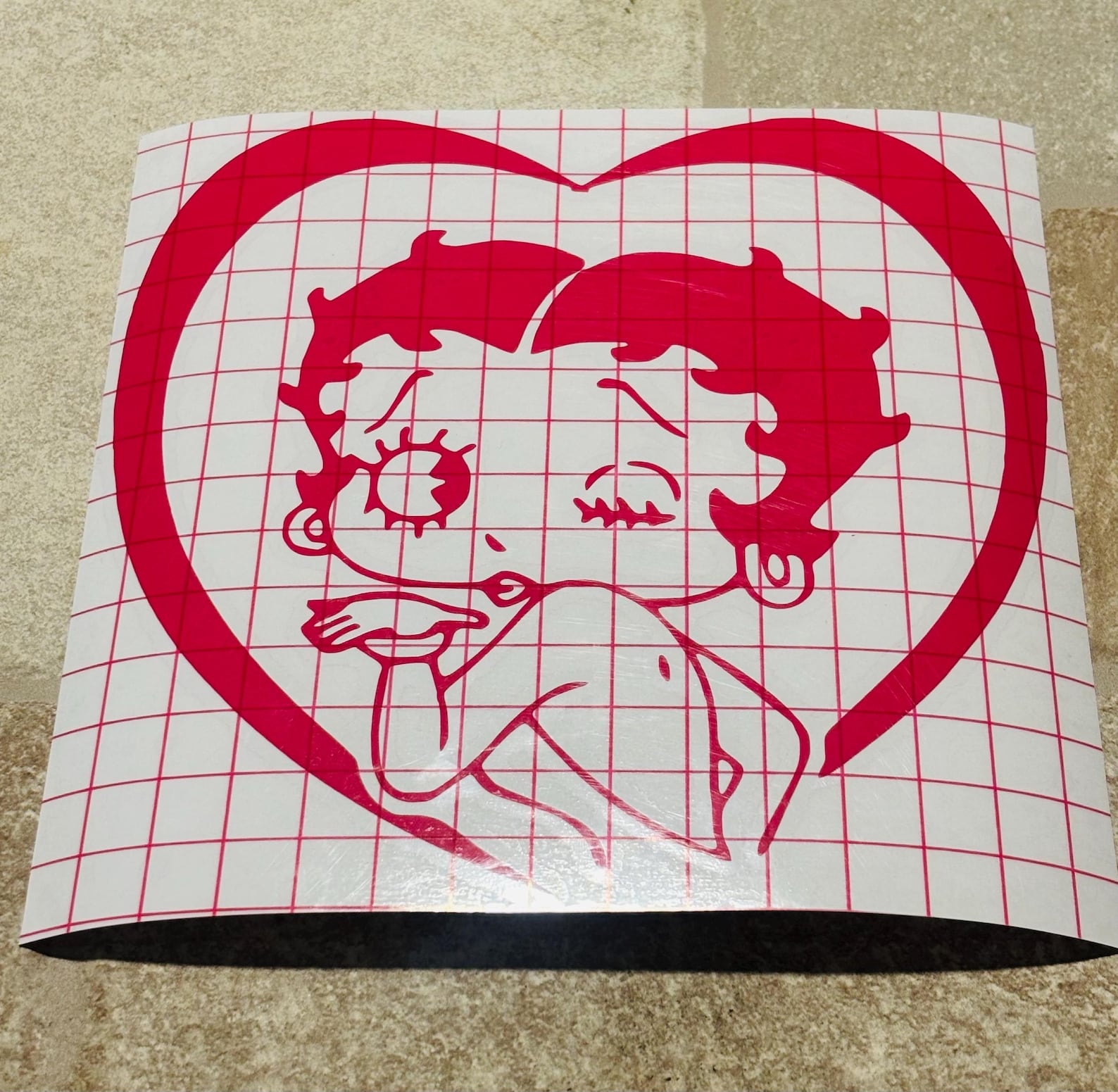 Betty Boop Decal 17 - Etsy