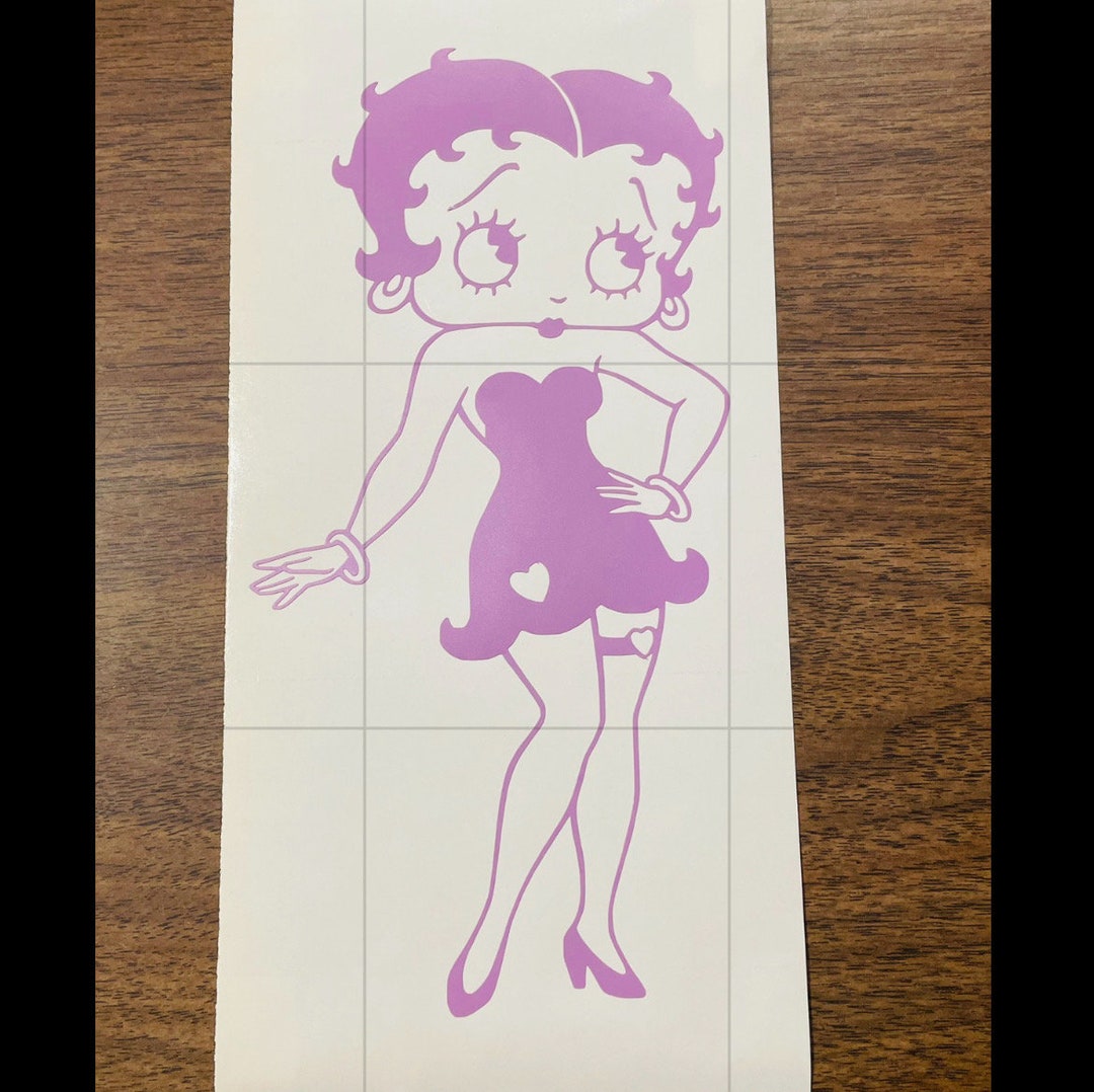 Betty Boop Decal #20 - Etsy