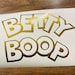 Betty Boop Decal #14 - Etsy