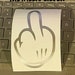 Mickey Hand Middle Finger Decal - Etsy