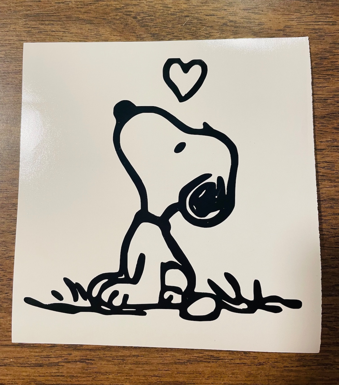 Snoopy Decal #1 - Etsy