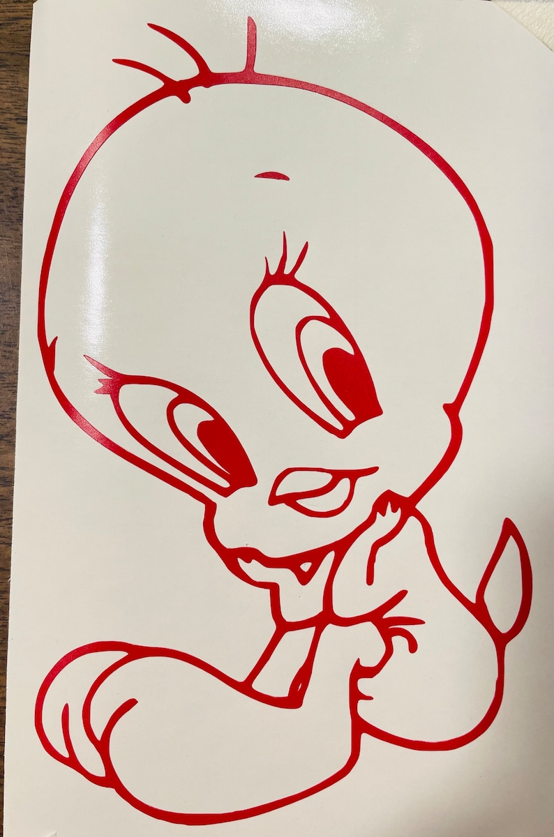 Tweety Bird Decal #1 - Etsy