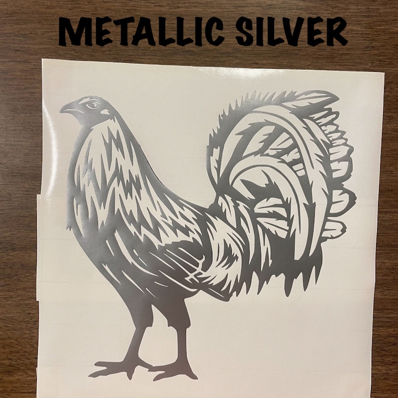 Rooster Decals - Etsy