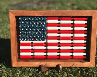 Bullet Casing American Flag - Etsy