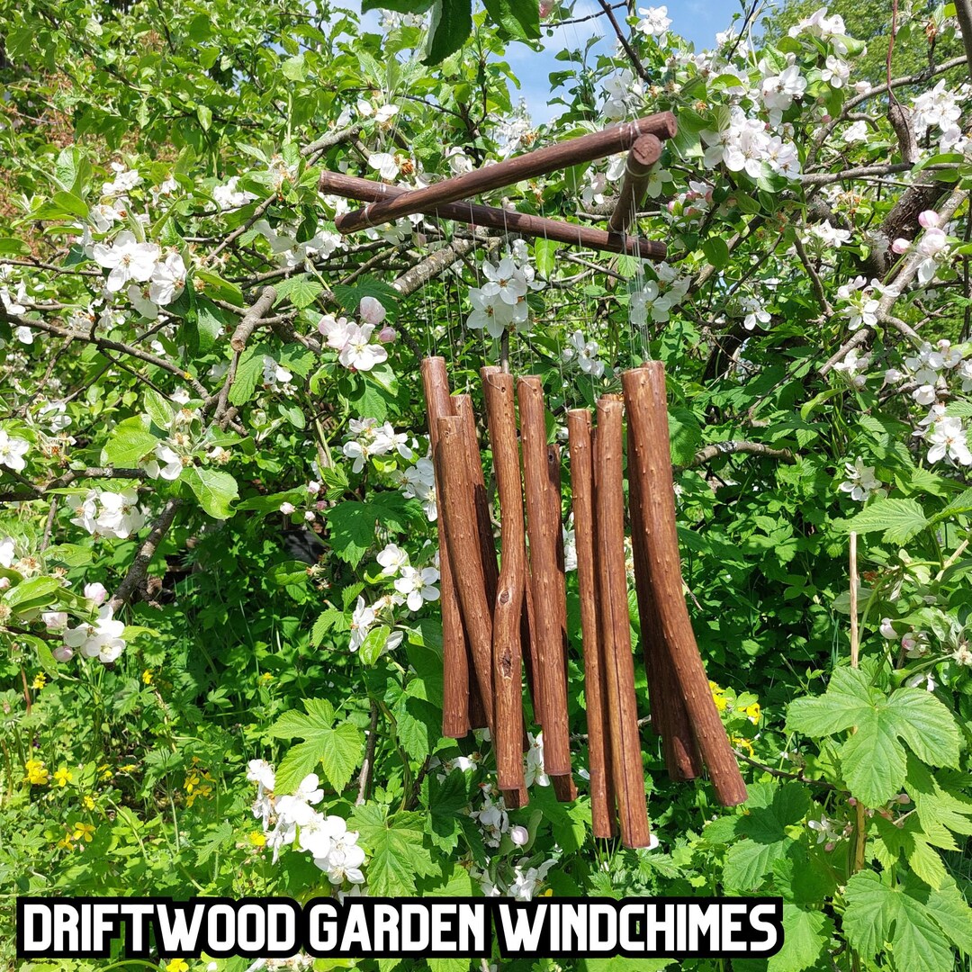 Windchimes for Outdoors, Rustic Wind Chimes, Musical Instrument Decor ...