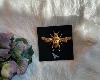 Golden Bee | Etsy