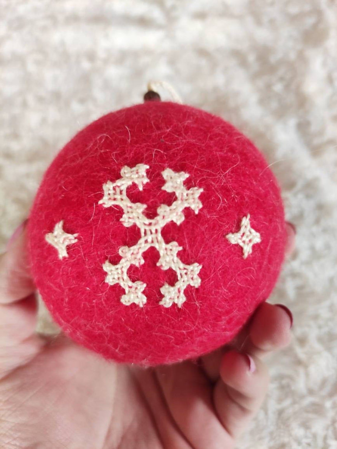 Traditional Armenian Embroidery on Needle Felted Wool | Etsy