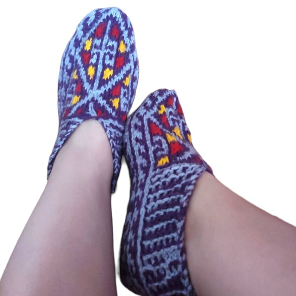 Boho Slippers - Etsy
