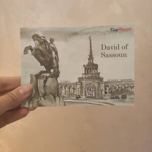 Set of 5 Armenian Haypost Postcards With Vintage Look - Zvartnots ...