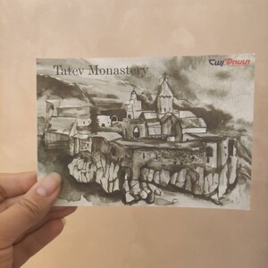 Set of 5 Armenian Haypost Postcards With Vintage Look - Zvartnots ...