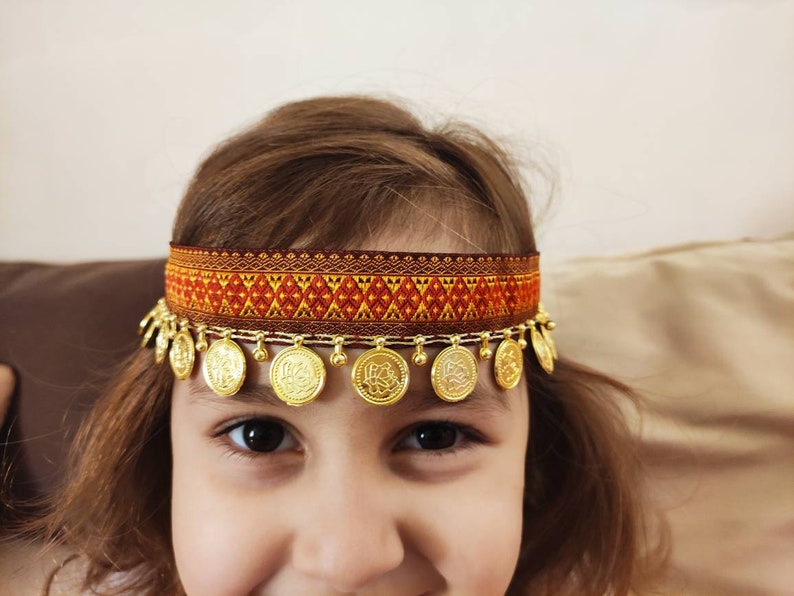 Armenian Style Headpiece For Traditional Tarazdaraz Dress Etsy