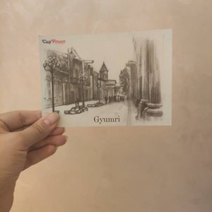 Set of 5 Armenian Haypost Postcards With Vintage Look - Zvartnots ...