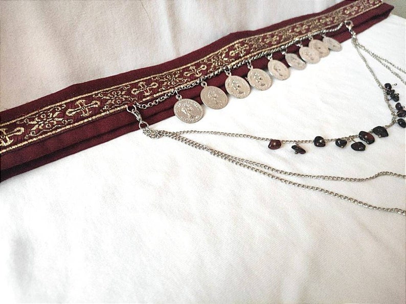 Armenian Traditional Taraz Style Belt With Detachable Chains - Etsy