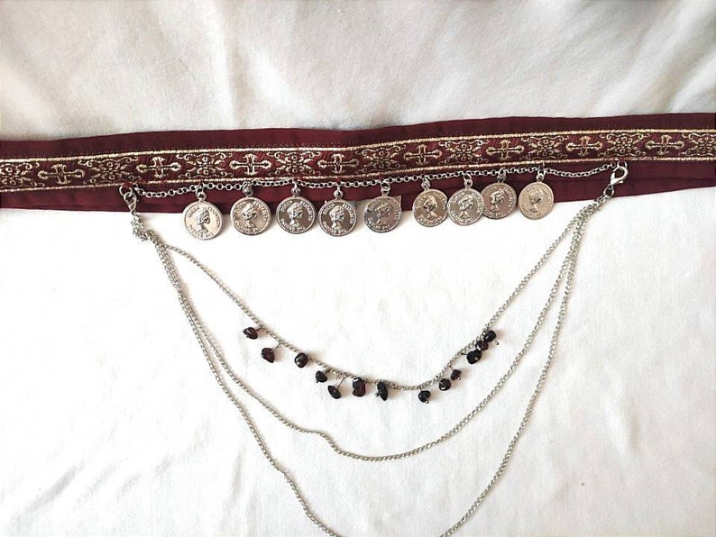 Armenian Traditional Taraz Style Belt With Detachable Chains - Etsy