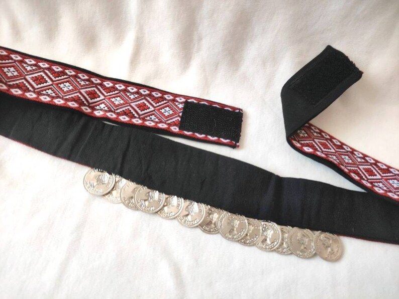 Armenian Traditional Taraz Style Belt With Detachable Chains - Etsy