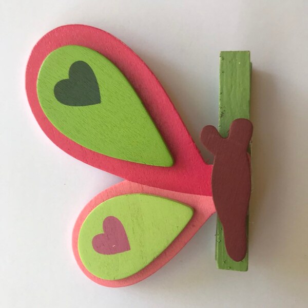 Butterfly Clothespin - Etsy