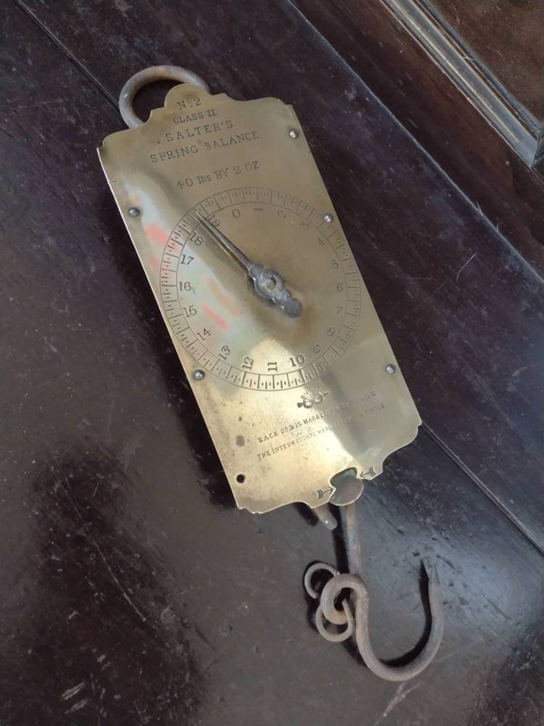 Antique Salter Spring Balance Scales at Billie Delgado blog
