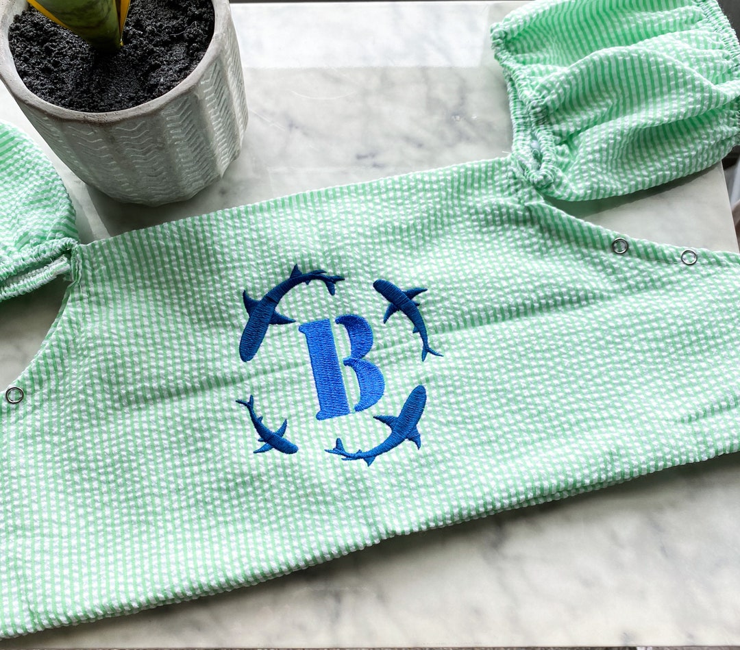 Monogram Puddle Jumper Covers for Swim Floaties Toddlers Swimwear, Kids ...