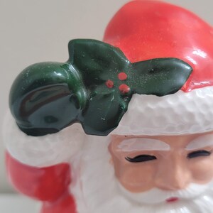 Lefton Christmas Santa Planter X-H7058 - Etsy