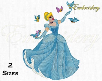 Princess embroidery | Etsy