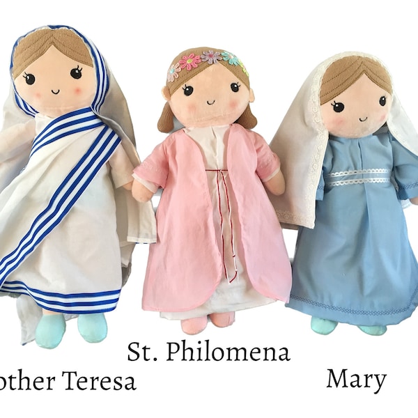 Catholic Saint Doll - Etsy
