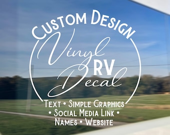 Rv Decals Personalized | Etsy