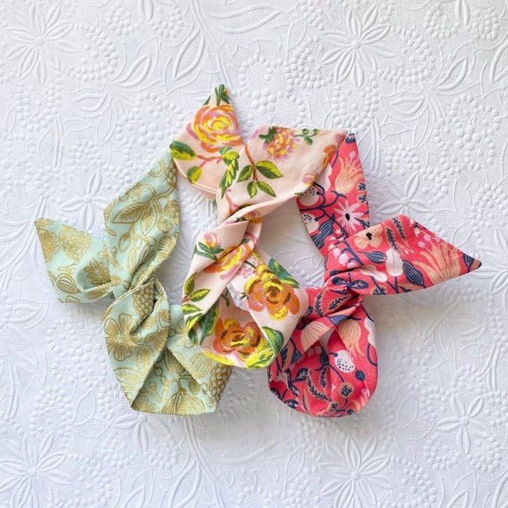 Mini Wire Hair Wraps Florals Set of 3 - Etsy