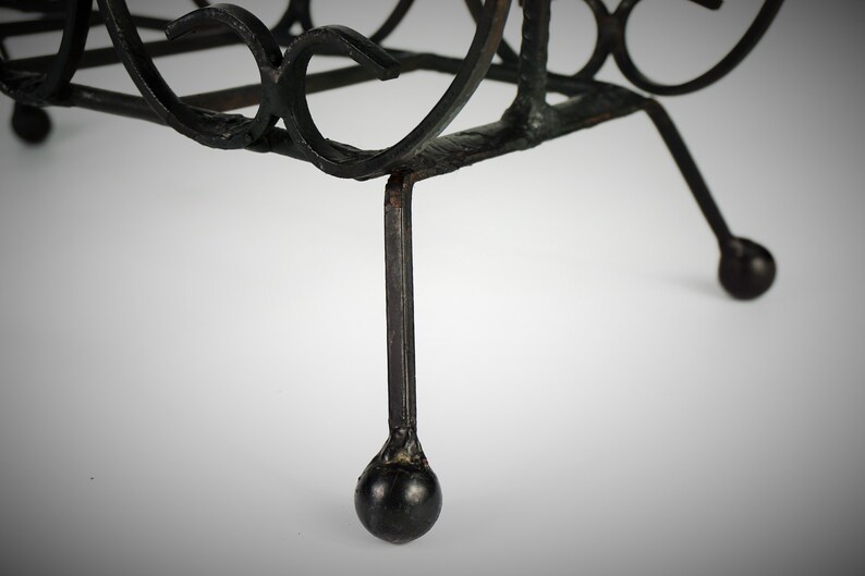 Metal Newspaper Holder Magazine Stand Vintage Black Metal - Etsy