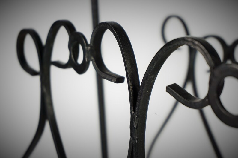 Metal Newspaper Holder Magazine Stand Vintage Black Metal - Etsy