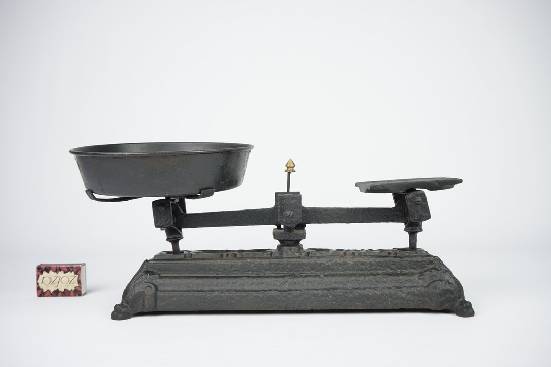 Scales Balance, Decorative Vintage Cast Iron Scale, Kitchen Retro Scale ...