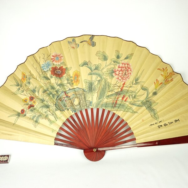 Large Japanese Fan - Etsy