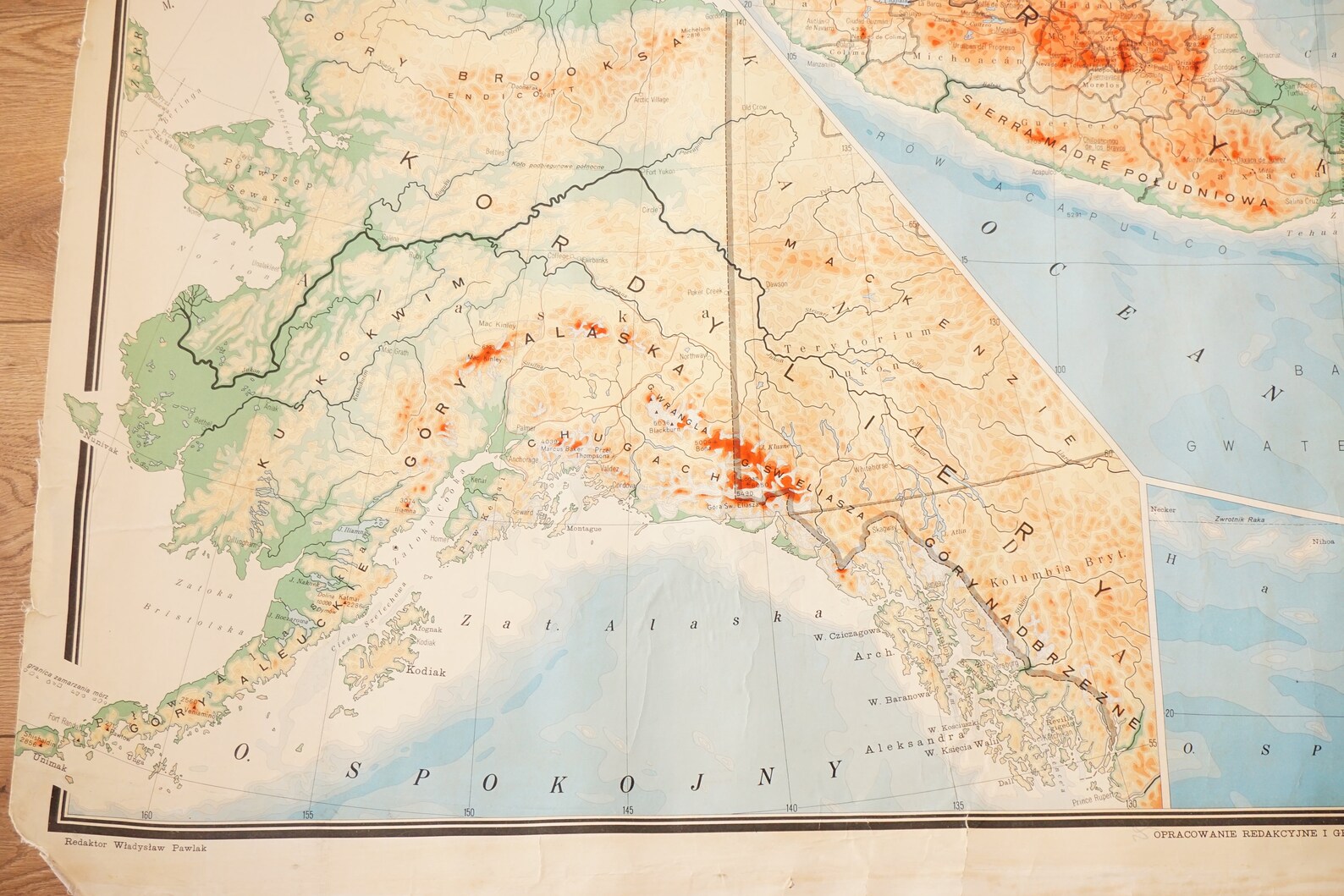 Old Very Big Wall Map 807x 677 205 Cm X 172 - Etsy