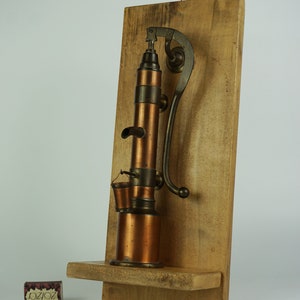 Brass and Copper Pump, Vintage Hand Pump, Beer Wine Pump, Antique ...