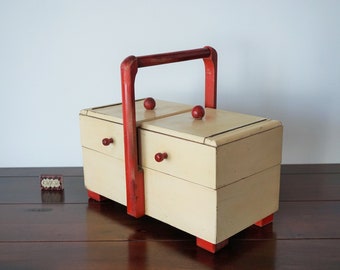 Fold Out Sewing Box | Etsy