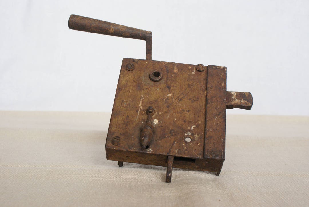 Antique Door Lock Vintage Door Lock Industrial Retro Lock - Etsy