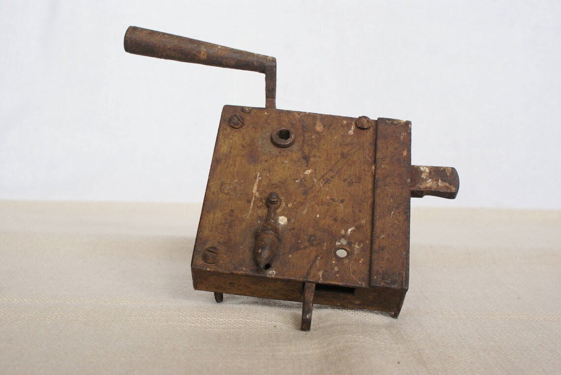 Antique Door Lock Vintage Door Lock Industrial Retro Lock - Etsy