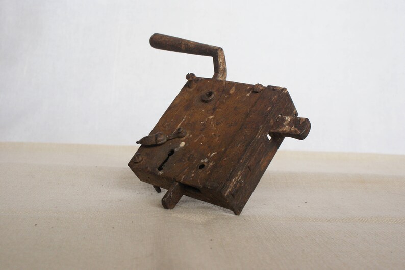 Antique Door Lock Vintage Door Lock Industrial Retro Lock | Etsy