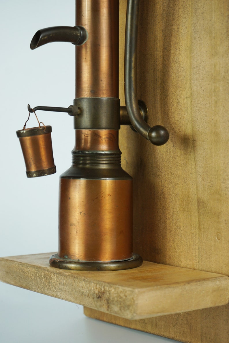Brass and Copper Pump, Vintage Hand Pump, Beer Wine Pump, Antique ...