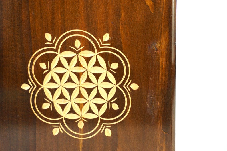 Grooming Wooden Box With Mirror, Wooden Shaving Box With Mirror, Wooden ...