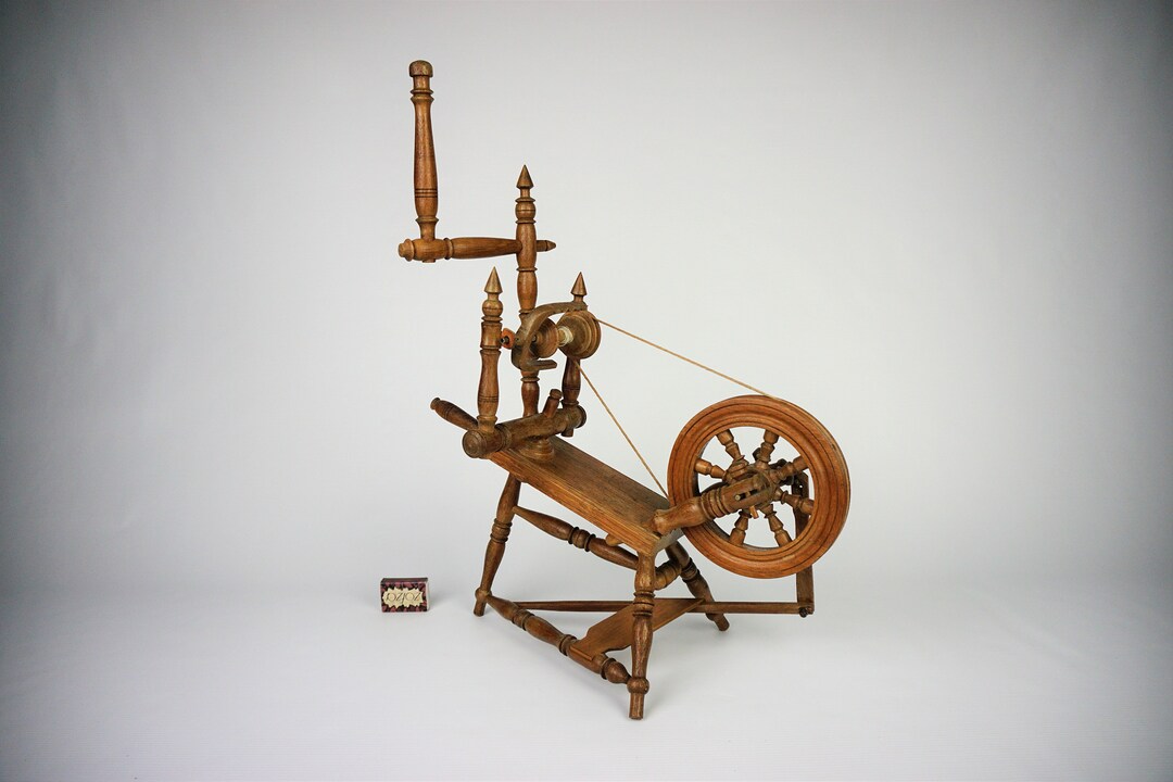 Rustic Small Size Wooden Spinning Wheel Castle Manual - Etsy