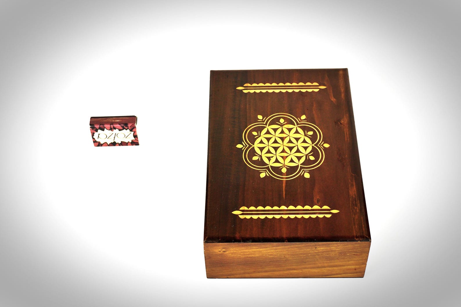 Grooming Wooden Box With Mirror, Wooden Shaving Box With Mirror, Wooden ...
