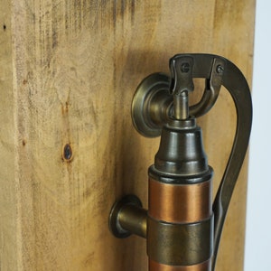 Brass and Copper Pump, Vintage Hand Pump, Beer Wine Pump, Antique ...