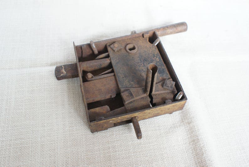 Antique Door Lock Vintage Door Lock Industrial Retro Lock - Etsy