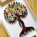 Quilling Art 'Tree of Life'Paper Wall Art-Unique | Etsy