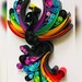 Phoenix Quilling Art the Phoenix Quilled Paper Art Unique - Etsy Canada