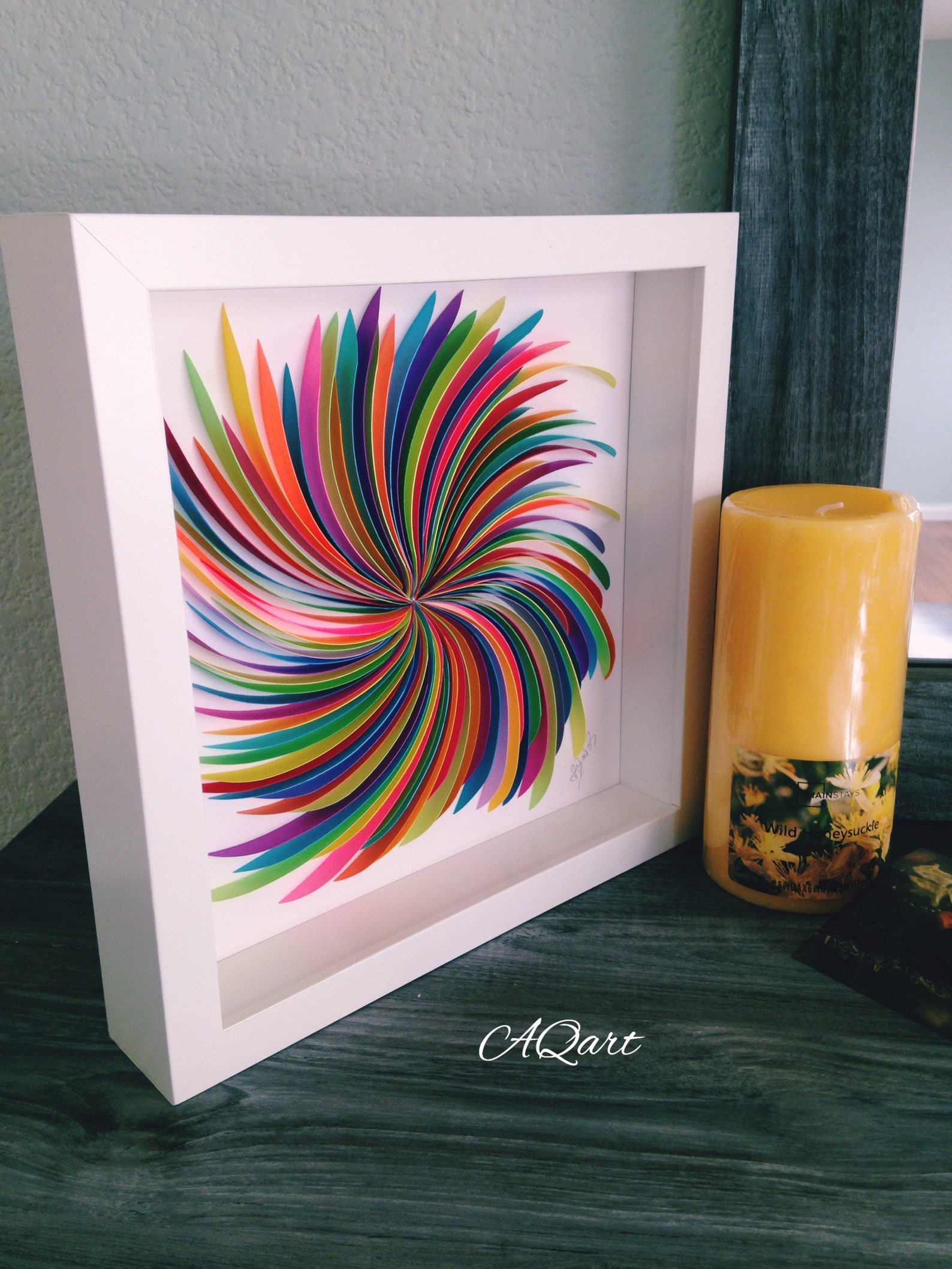 Paper Wall Art-Unique Gift-1st Anniversary Gift Birthday | Etsy