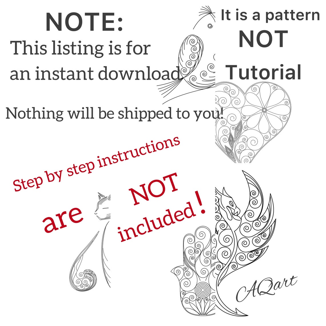 Phoenix Pattern Phoenix Template How to Make Phoenix - Etsy