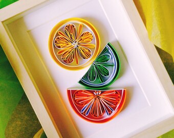 Quilled Paper Art - Etsy